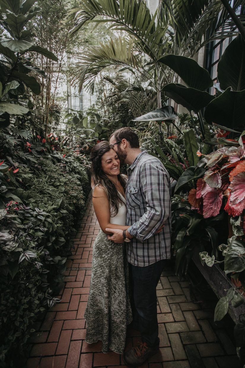Alexandra & Josh Engagement Session Biltmore Gardens Greenhouse ...