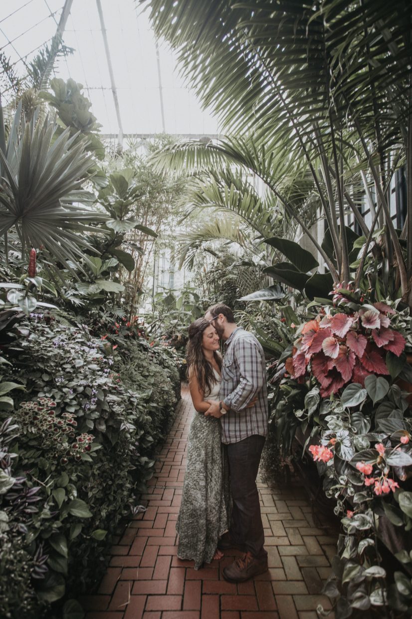 Alexandra & Josh Engagement Session Biltmore Gardens Greenhouse ...
