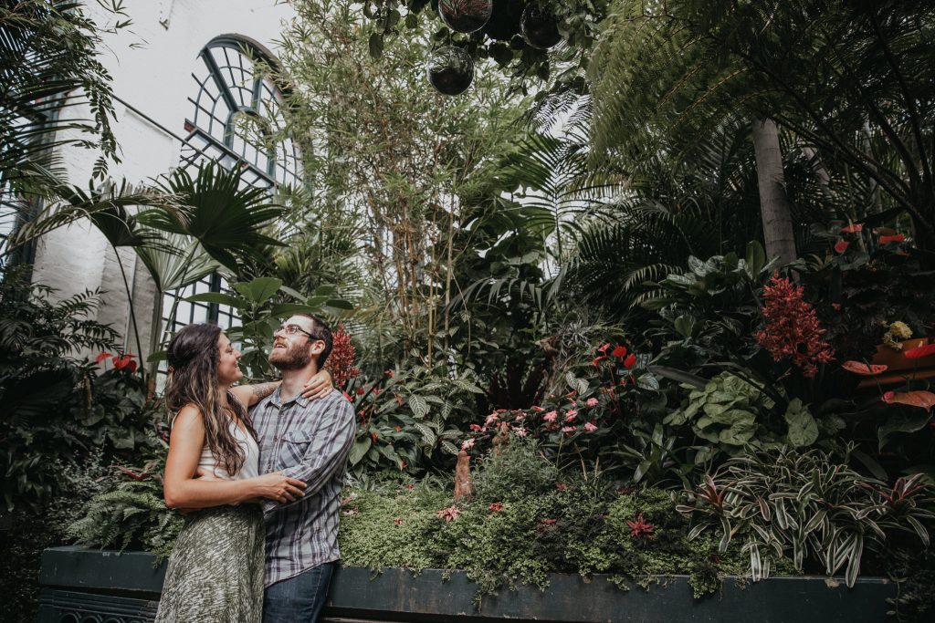 Alexandra & Josh Engagement Session Biltmore Gardens Greenhouse ...