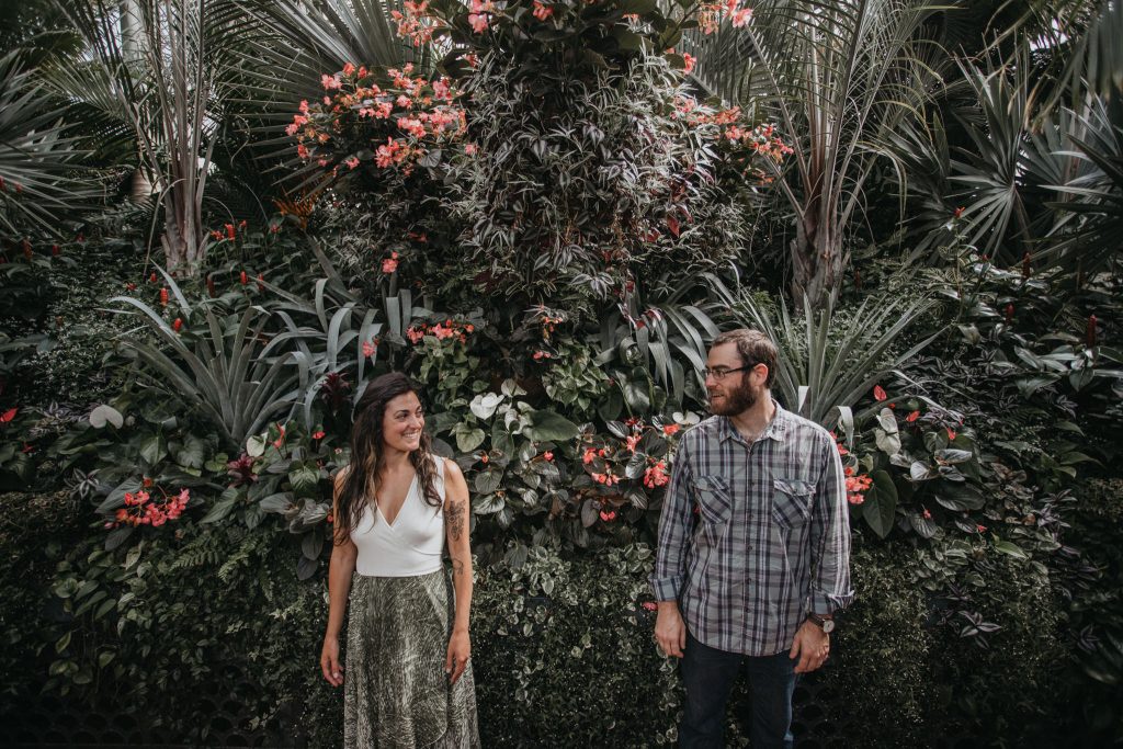 Alexandra & Josh Engagement Session Biltmore Gardens Greenhouse ...